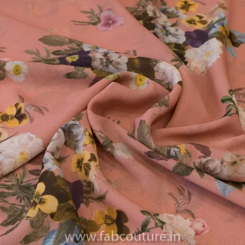 Printed Georgette, Georgette Fabric Wholesalers, FabCouture.in
